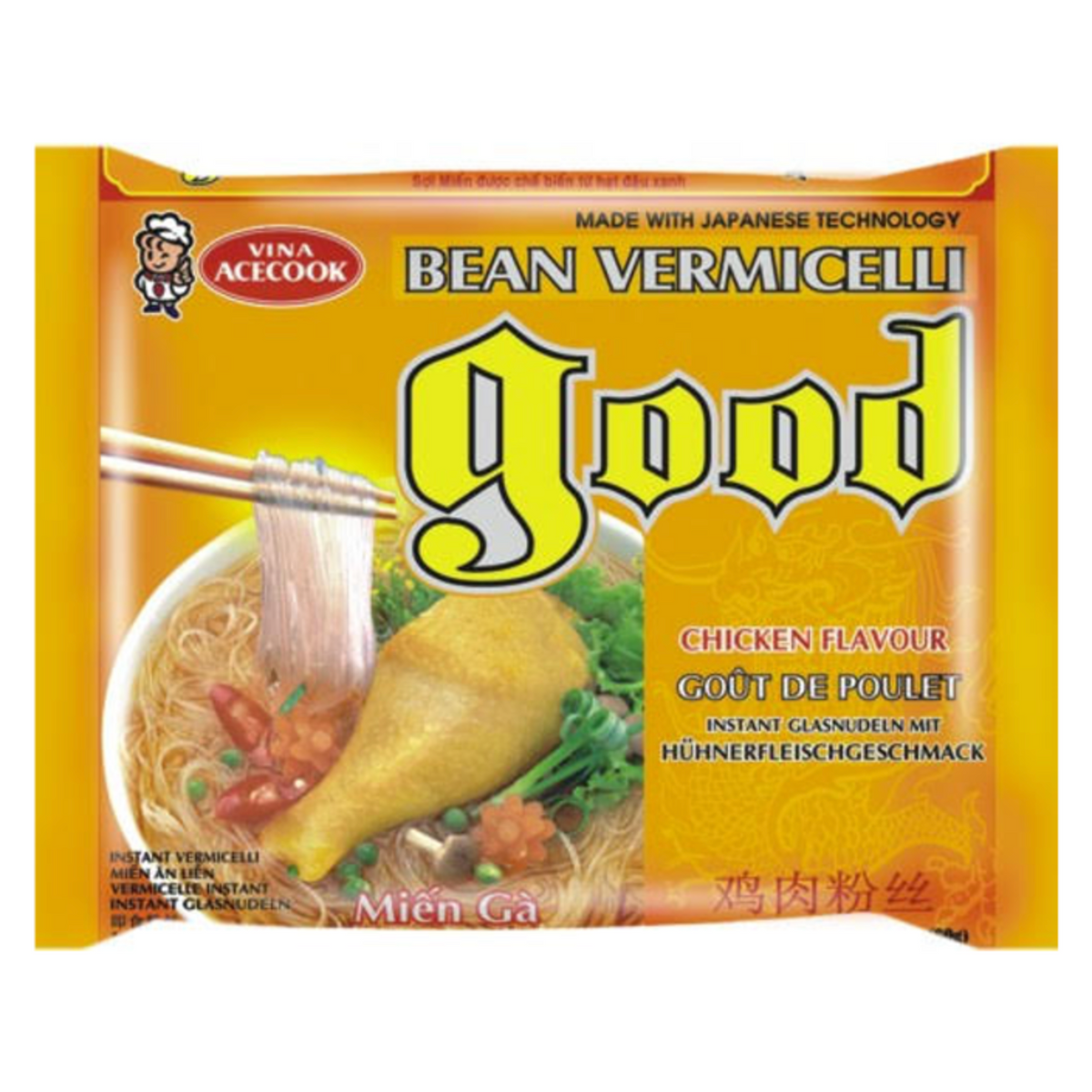 Instant Noodles Good Chicken Flavor ACECOOK, 62 g – YOUMAME
