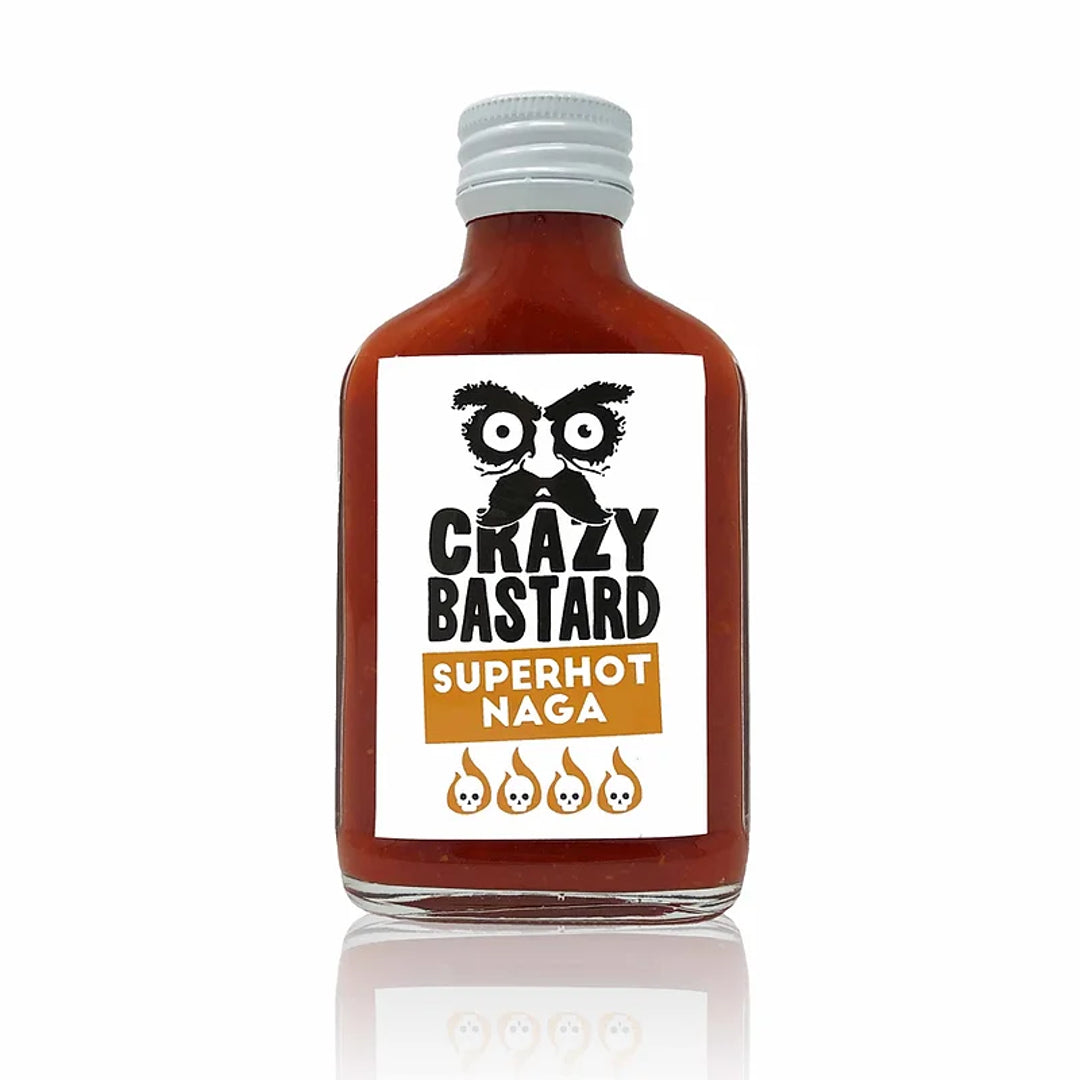 Hot Sauce Superhot Naga CRAZY BASTARD, 100 ml – YOUMAME